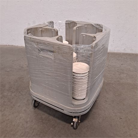 UW SWAP Online Auction - Plate Cart and ~170 Plates (5C)