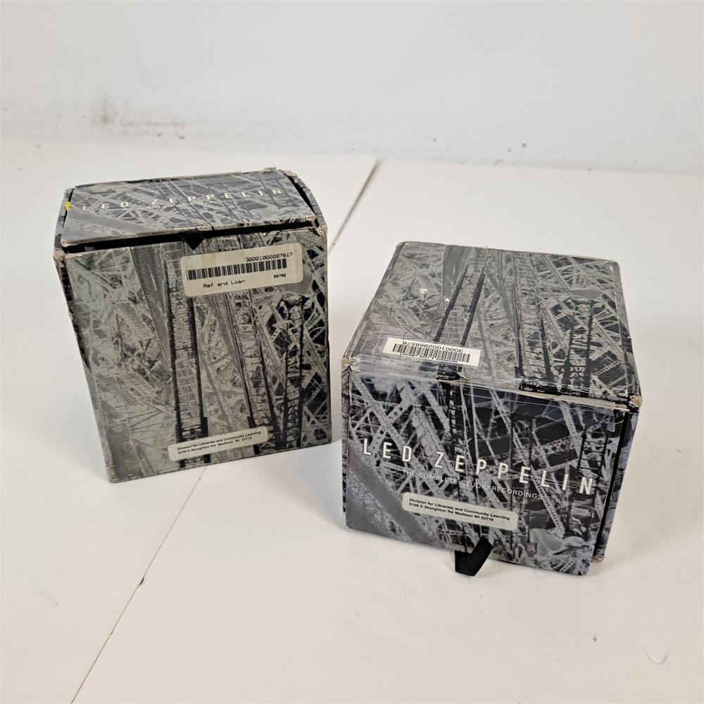 UW SWAP Online Auction - Lot of 2 Led Zeppelin Box Sets