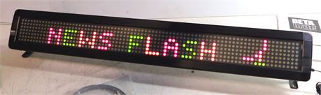 UW SWAP Online Auction - Digital Scrolling LED Sign