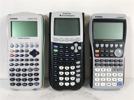 UW SWAP Online Auction - Lot of 3 Graphing Calculators