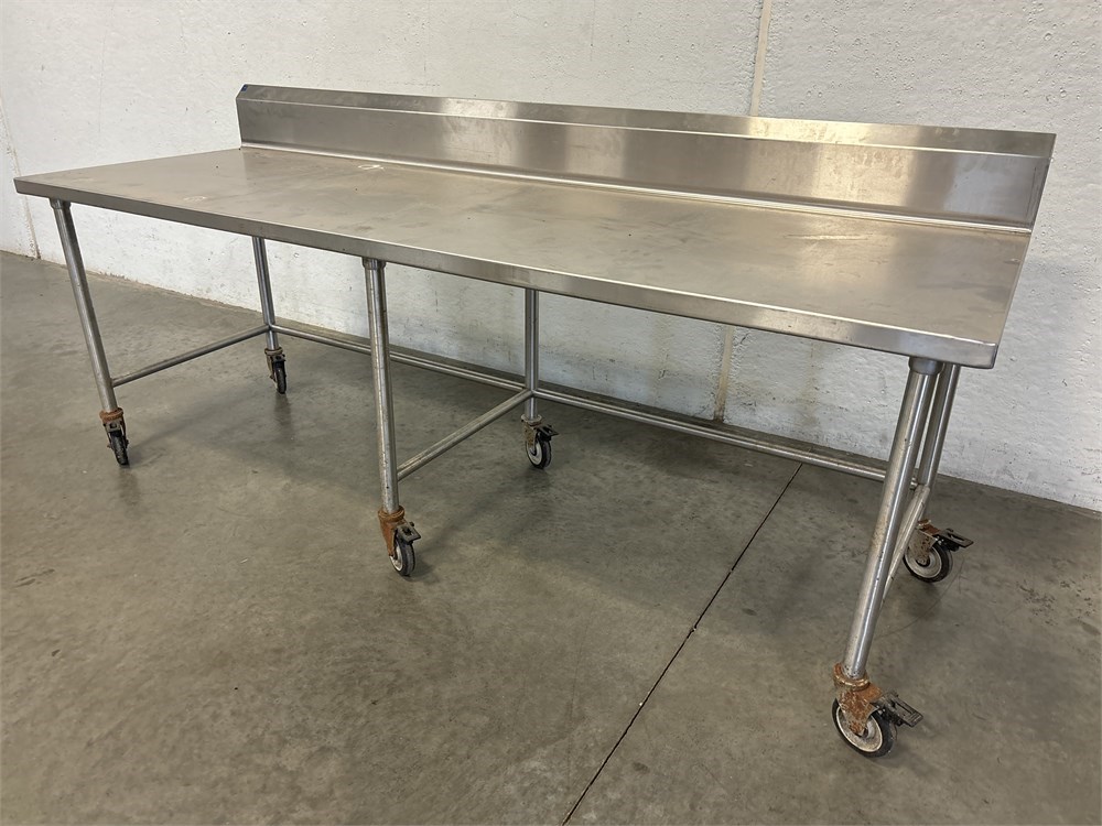 UW SWAP Online Auction - Stainless Steel Workstation