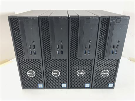 UW SWAP Online Auction - Lot of 4 Dell Precision Desktop PCs
