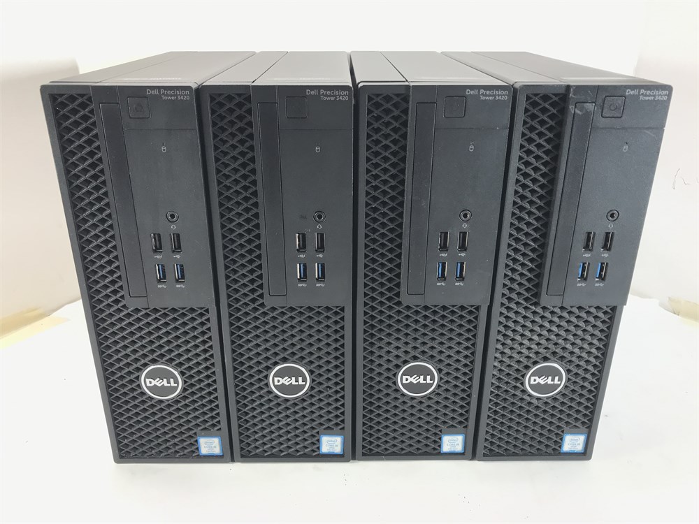 UW SWAP Online Auction - Lot of 4 Dell Precision Desktop PCs