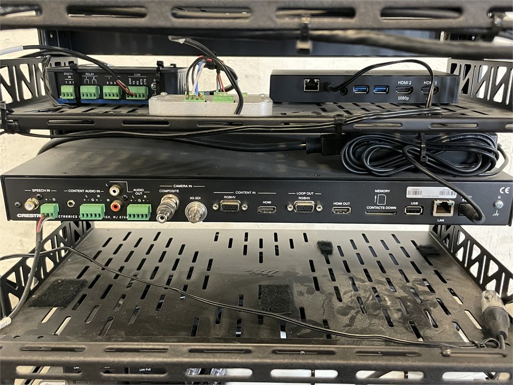 UW SWAP Online Auction - Electronics Rack with AV Components (B11)