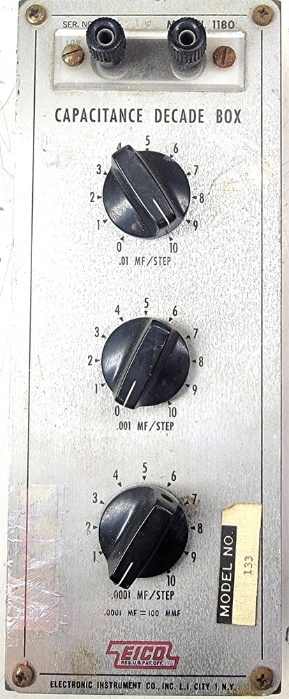 UW SWAP Online Auction - Pair of Capacitance Decade Boxes (A3)