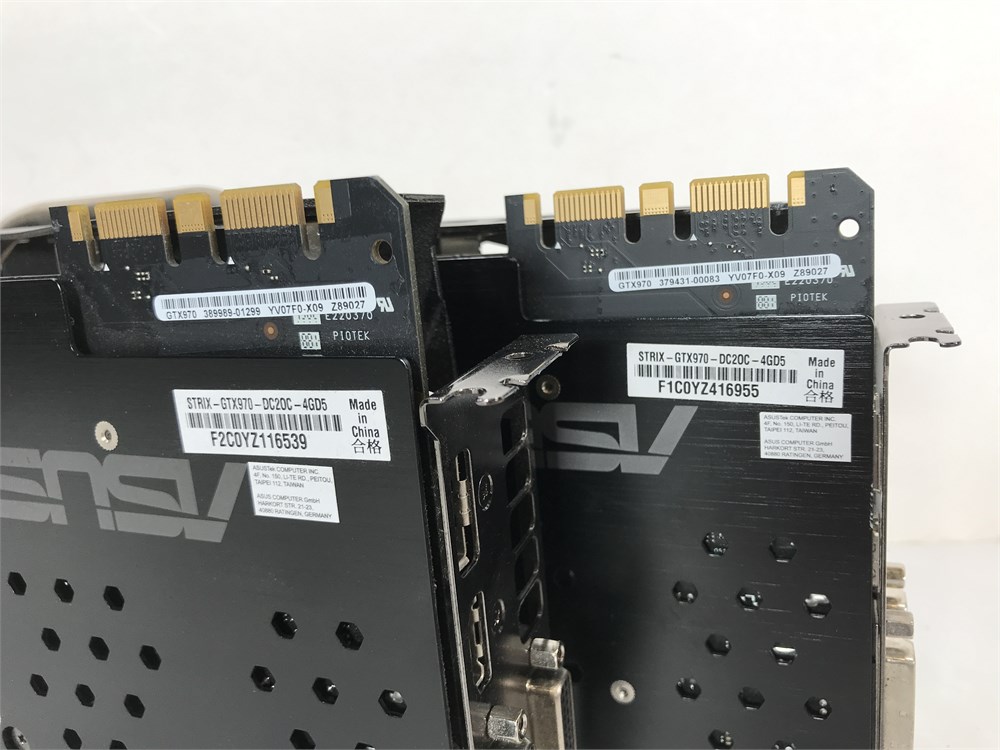 UW SWAP Online Auction - Pair of Graphics Cards (BK)