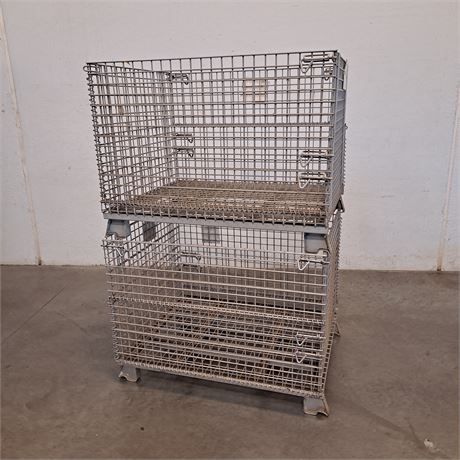 UW SWAP Online Auction - Lot of 2 Stacking Crates