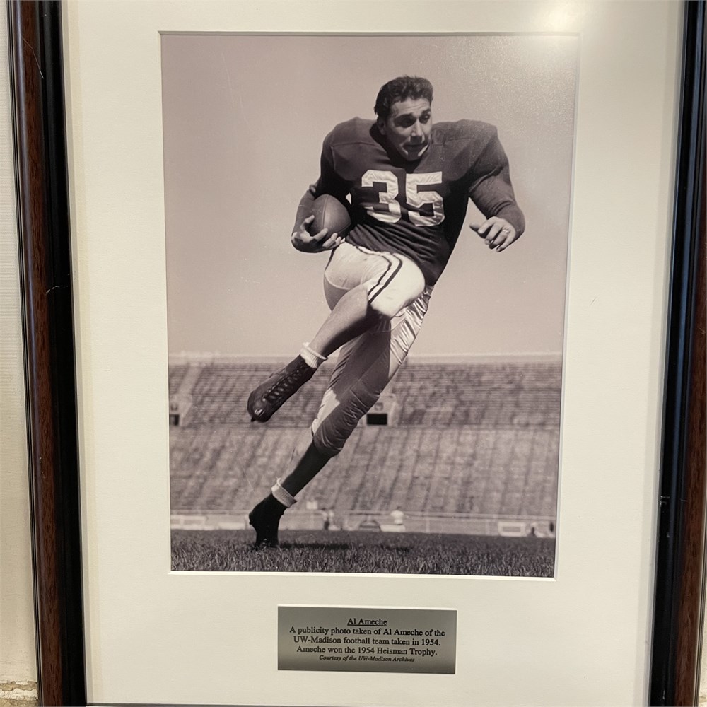UW SWAP Online Auction - Lot of 6 Framed Sports Photos (7D)