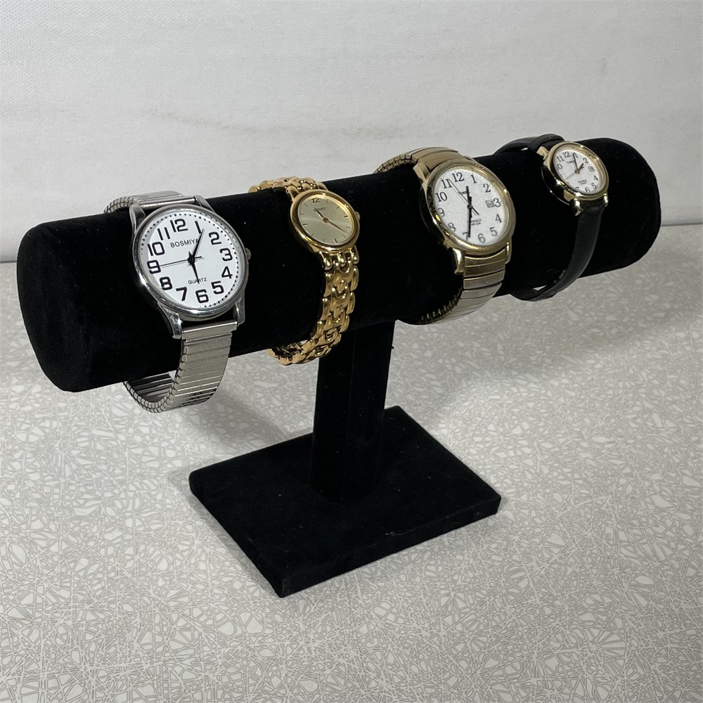 UW SWAP Online Auction - Lot of 4 Assorted Wrist Watches (A1)