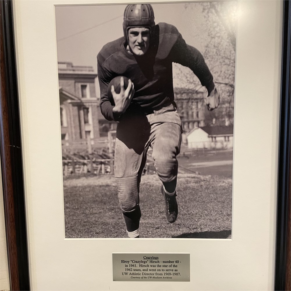 UW SWAP Online Auction - Lot of 6 Framed Sports Photos (7D)