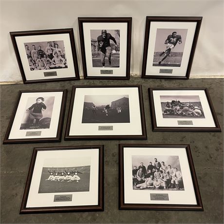UW SWAP Online Auction - Lot of 6 Framed Sports Photos (7D)