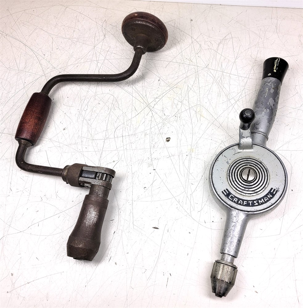UW SWAP Online Auction - Pair of Vintage Hand Crank Tools (A5)