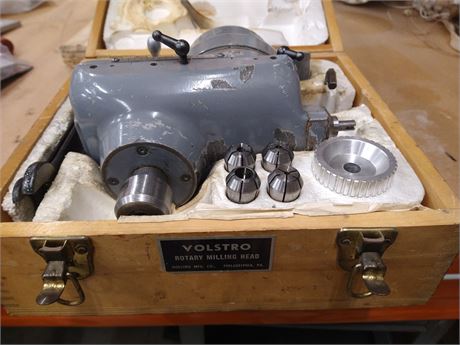 UW SWAP Online Auction - Volstro Milling Head (UW-Madison)