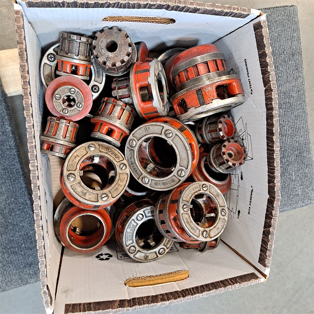 UW SWAP Online Auction - Lot of ~ 20 Pipe Die Heads