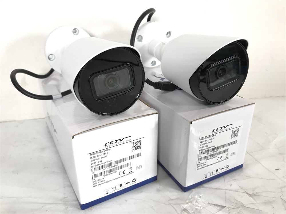 UW SWAP Online Auction - Lot of 2 HD-CVI Cameras (B12)