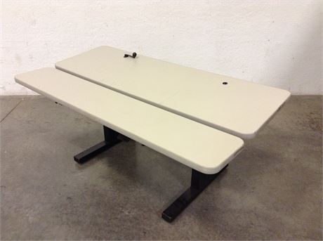 UW SWAP Online Auction - Height-Adjustable Split Desk